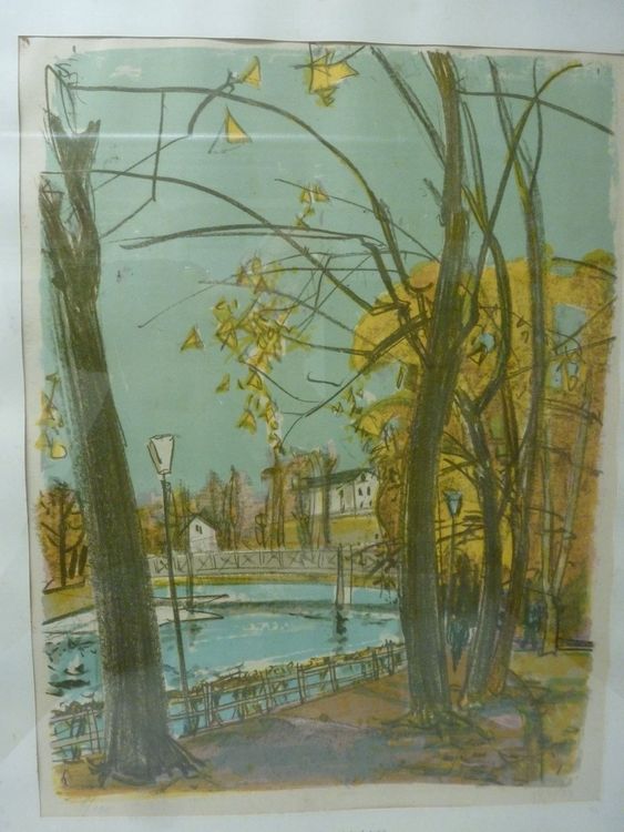 Lithografie Rudolf Zender | Kaufen auf Ricardo