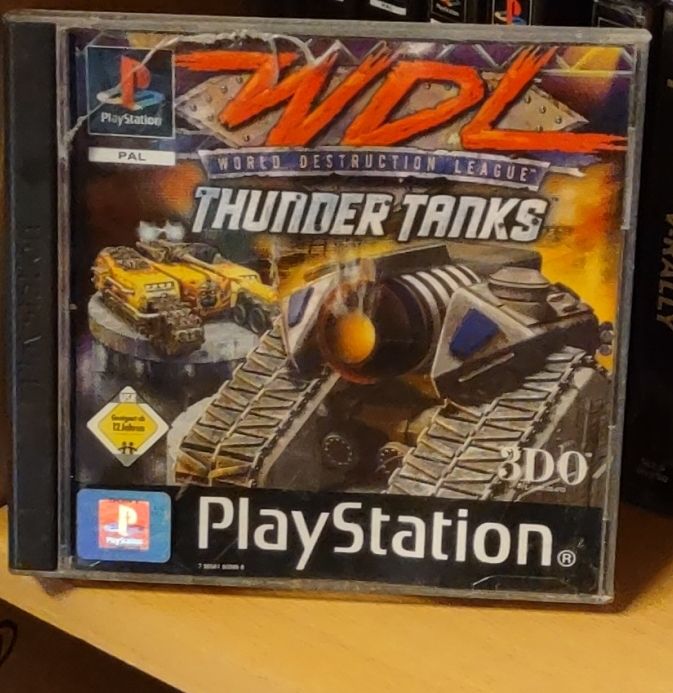 Jeu PlayStation 1 - PS1 - WDL Thunder Tanks (DE) (Gebraucht) in ...
