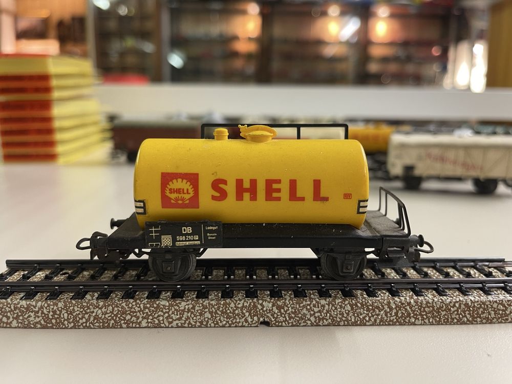 Märklin Shell Kesselwagen DB 568 210 Modellbahn Top Zustand! (Gebraucht ...
