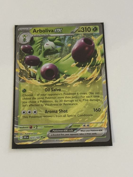 Pokemon Karte: Arboliva EX - Top Zustand - Selten! (Gebraucht) in Kriens für CHF 0.5 – mit ...