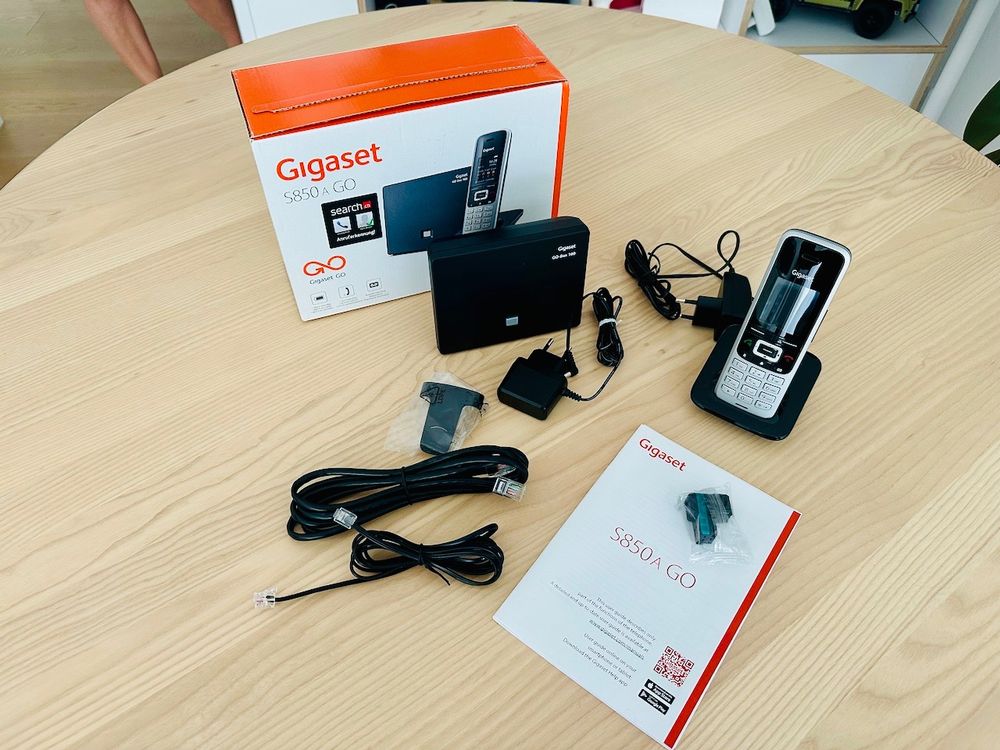 Siemens Gigaset S850A GO mit GO-Box 100 Voice over IP Basis | Kaufen ...
