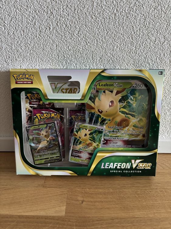 Pokémon Leafeon VSTAR Special Collection Box (EN) (Neu und ...