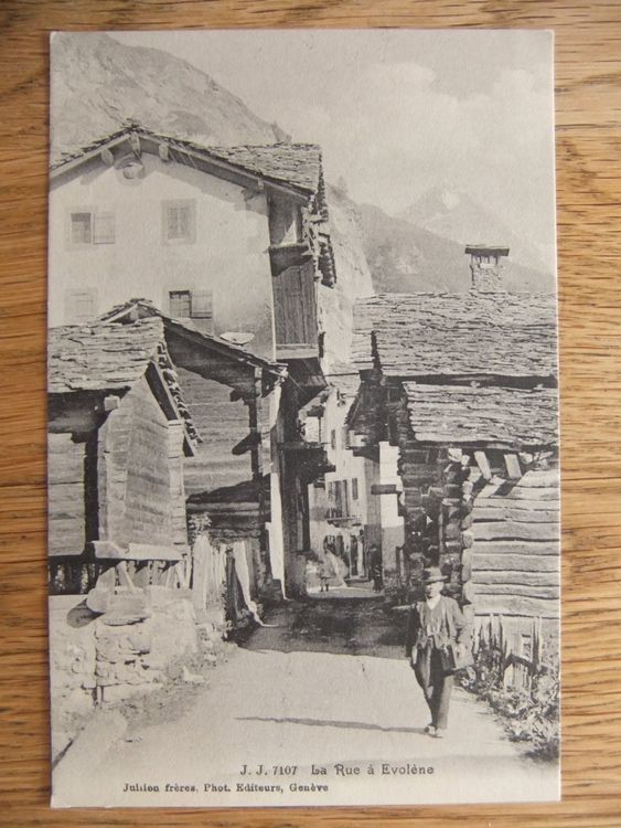 La rue à Evolène Wallis Valais (Gebraucht) in St. Niklaus VS für CHF 37 – mit Lieferung auf ...