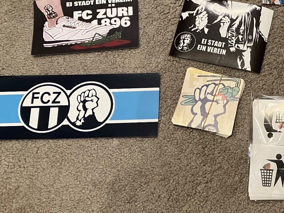 FCZ Sticker 10 x (Neu (gemäss Beschreibung)) in Küsnacht ZH für CHF 7.9 ...
