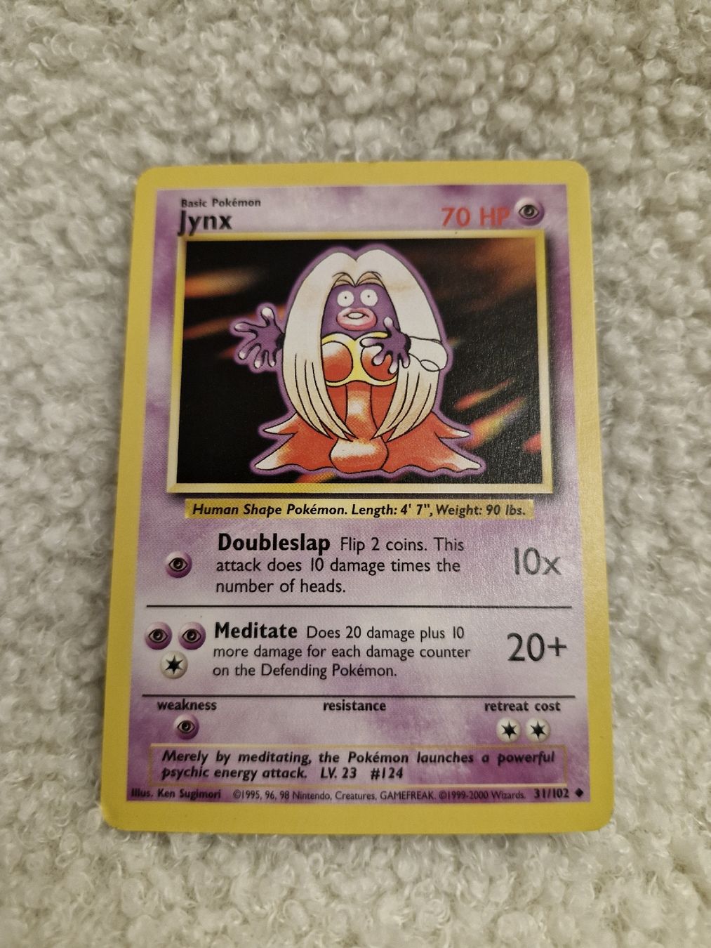 Jynx Pokémon Karte, Base Set 1999 (Gebraucht) in Muri AG für CHF 3 ...