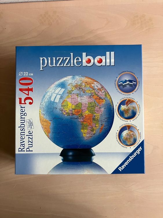 Ravensburger 3D Puzzleball Erde 540 teilen | Kaufen auf Ricardo