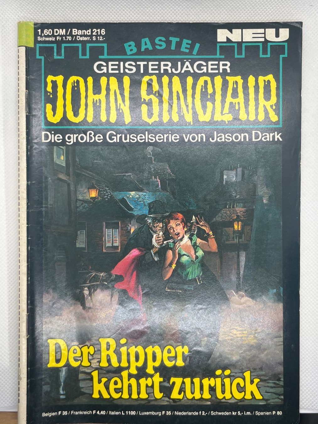 John Sinclair Band 216 2 - Der Ripper kehrt zurück, 1. Aufla (Gebraucht ...