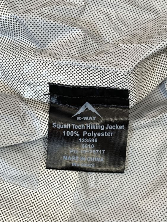 K-Way Squall Tech Hiking Jacket, Mens L - Perfect Now! (Gebraucht) in ...