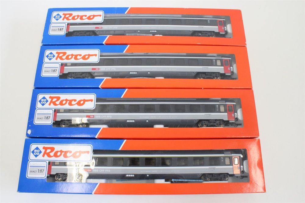 Roco 3 x 44770, 1 x 44771 SBB Wagen DC | Kaufen auf Ricardo