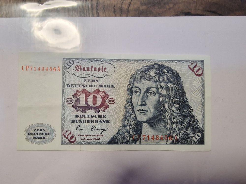 10 Deutsche Mark Banknote (unzirkuliert) 1963 | Kaufen auf Ricardo