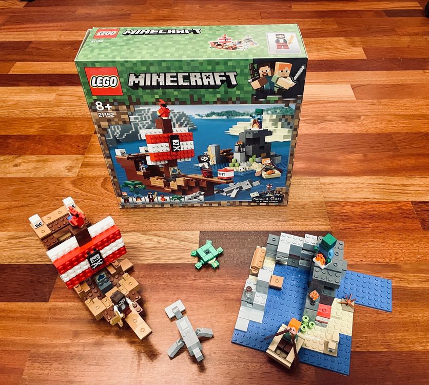 Lego Minecraft 21152 - Das Piratenschiff-Abenteuer (2019) | Kaufen auf ...