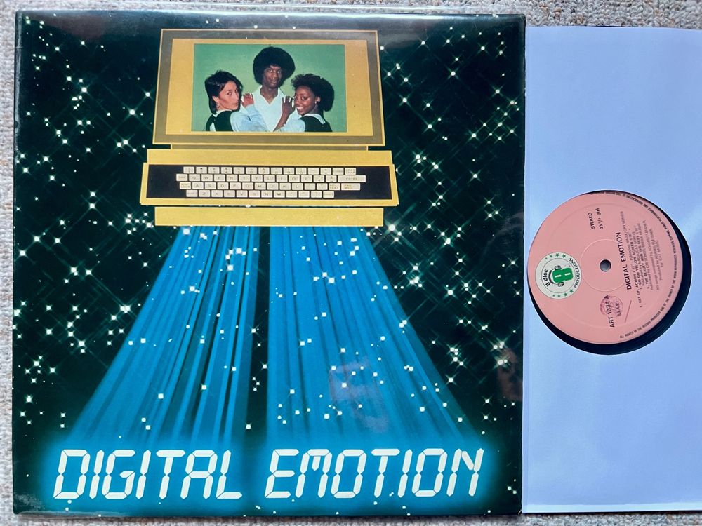 LP Electro Disco - Digital Emotion RARE LP🛀TOP 1984 (Gebraucht) in ...
