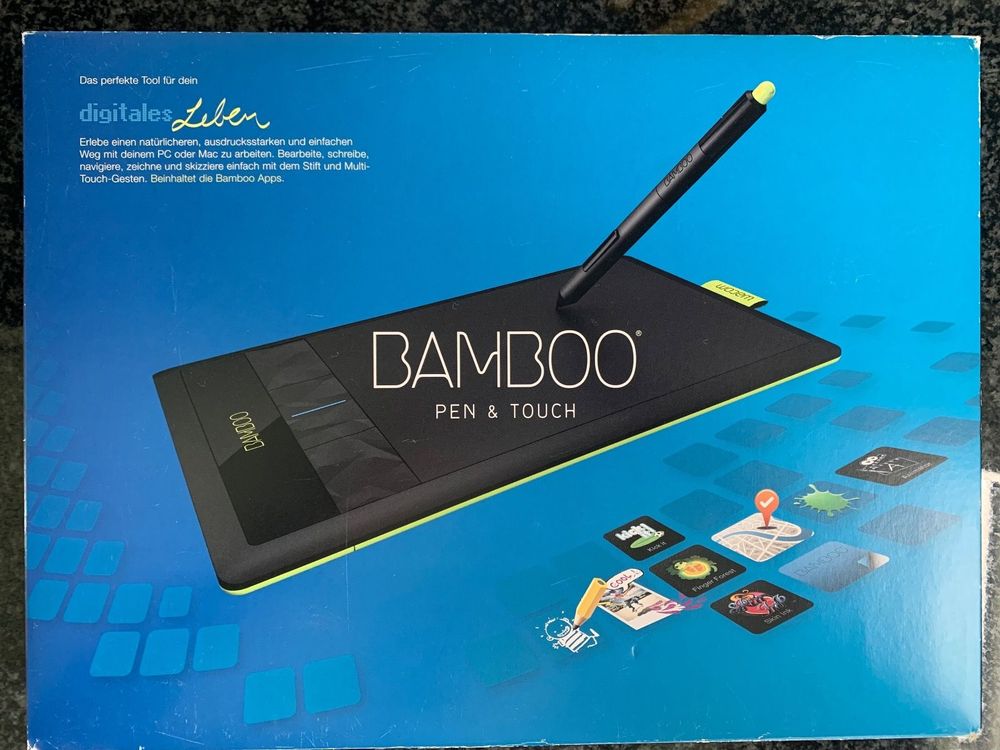 Wacom Bamboo Stift & Touchpad (Gebraucht) in Abtwil SG für CHF 5 – mit ...