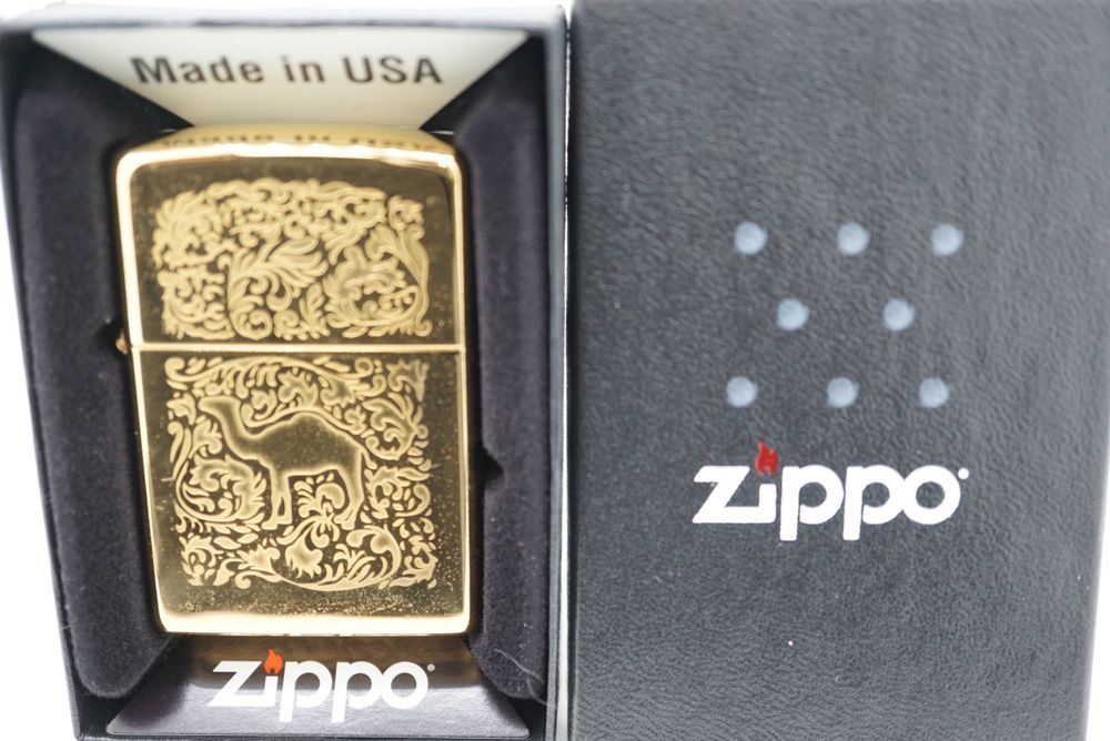 ZIPPO® CAMEL® BEIDSEITIG-SOLID BRASS - 1996 - RAR-UNGEZÜNDET | Kaufen auf Ricardo