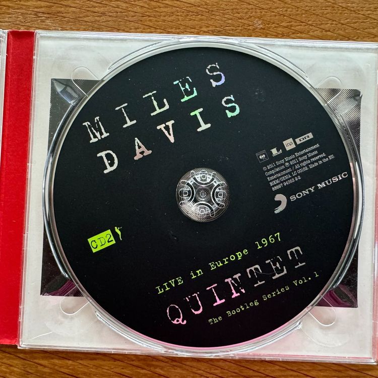 Miles Davis - The Bootleg Series Vol.1 Box mit 3 CD + 1DVD (Gebraucht ...