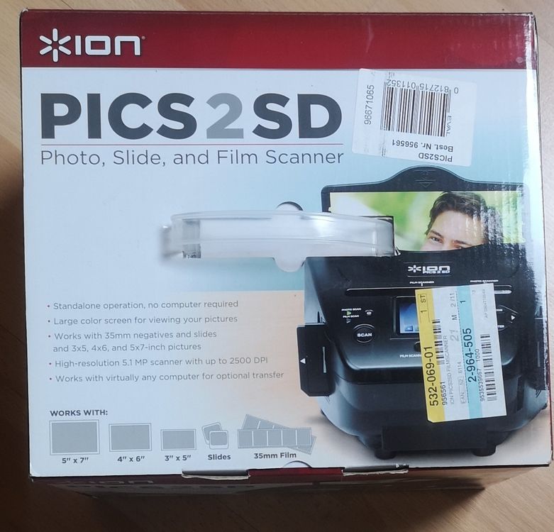 Ion Pics2SD Photo, Slide and Film Scanner | Kaufen auf Ricardo