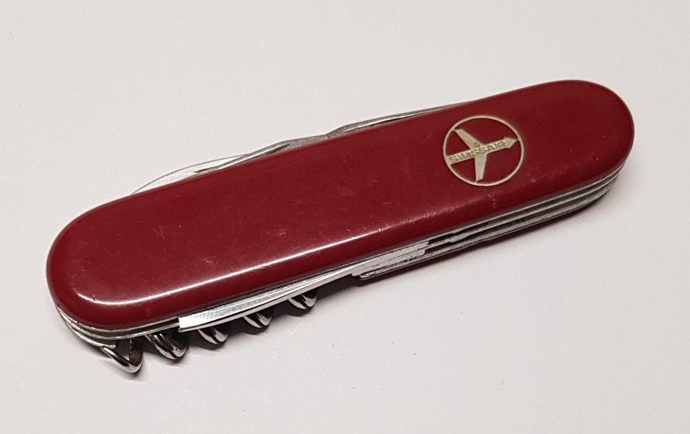 Swissair Sackmesser VICTORINOX VICTORIA Werbemesser Couteau | Kaufen ...