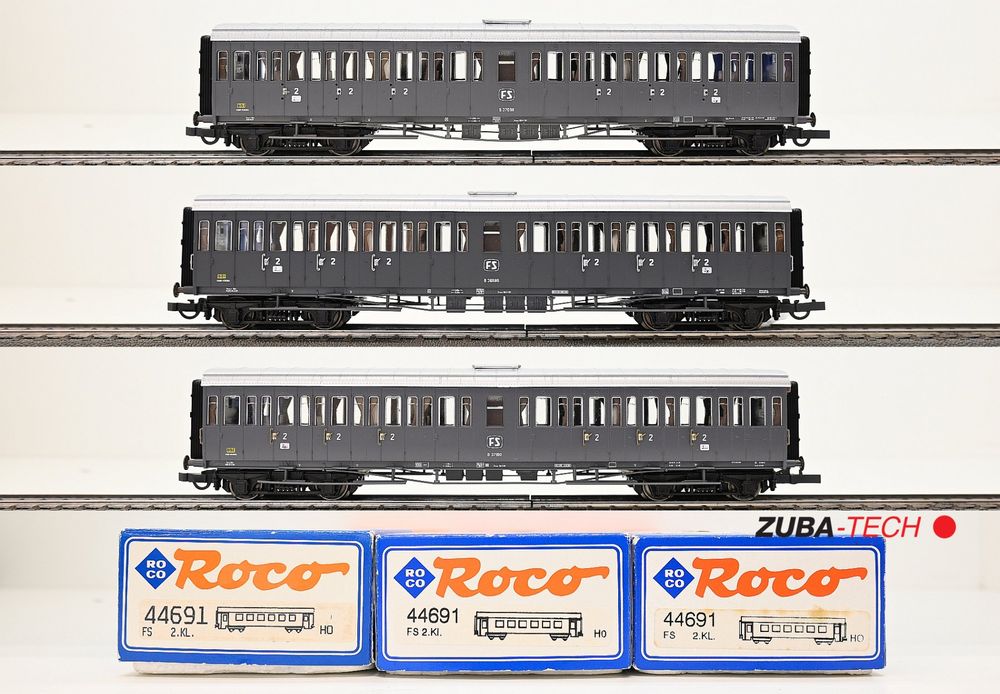 Roco 3x Abteilwagen der DR, H0 GS mit OVP (Gebraucht) in St. Gallen für ...