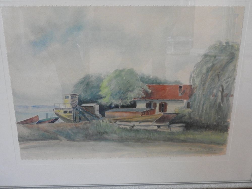 Aquarell - gez. Portmann (Gebraucht) in Stetten AG für CHF 50 – nur Abholung auf Ricardo kaufen