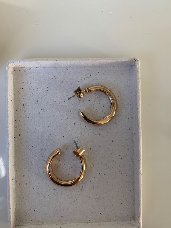 Goldene Creolen | Kaufen auf Ricardo