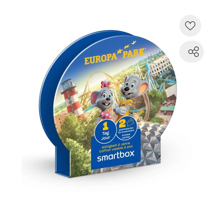 Europa-Park Smartbox: 1 Tag/ 2 Personen (Neu und originalverpackt) in Langenthal für CHF 75 ...
