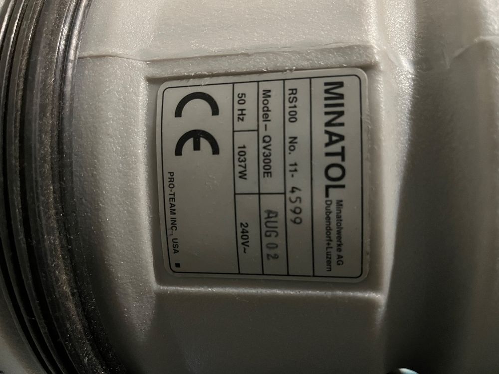 Minatol Rückenstaubsauger (Gebraucht) in Aarau für CHF 62 – nur ...