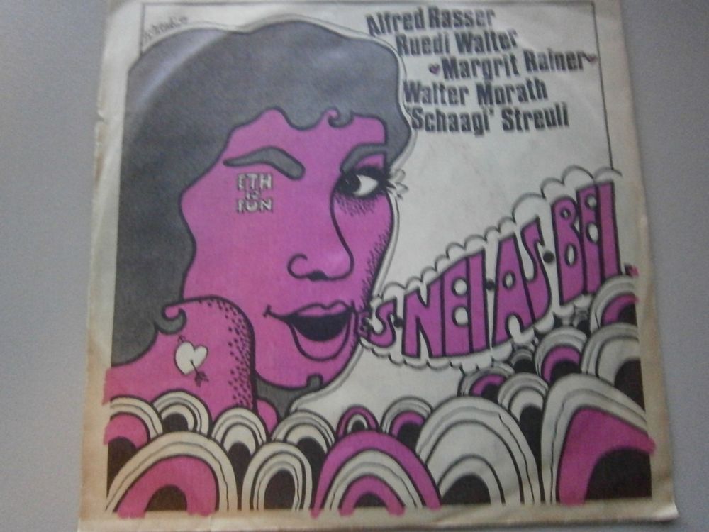 Vinyl-Single A.Rasser/R.Walter/M.Rainer/S.Streuli - De Sändw | Kaufen ...