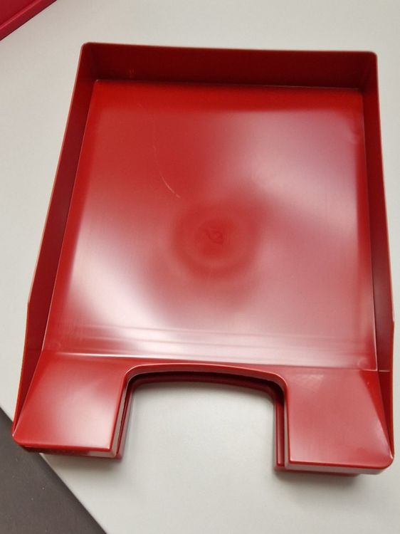 7 Stück HAN Briefablage rot Romy Ablagekörbe( KLEIN) 209 (Gebraucht) in ...