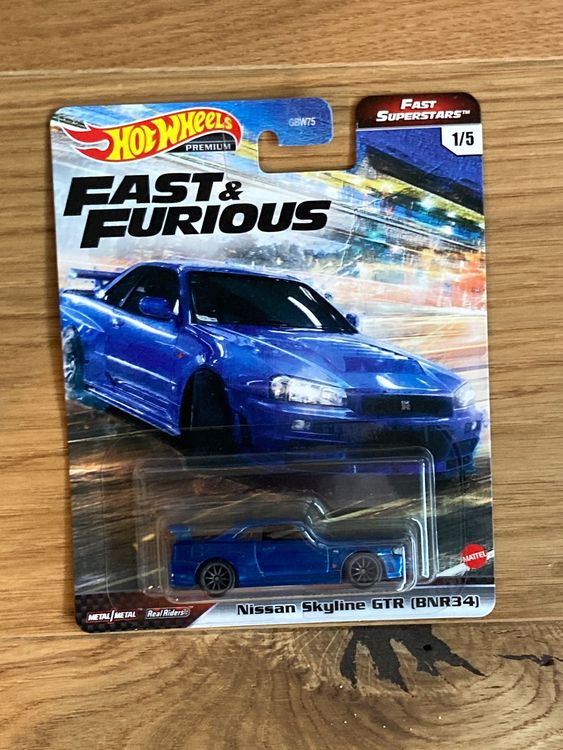 Hot Wheels Premium Nissan Skyline GT-R (BNR34) | Kaufen auf Ricardo
