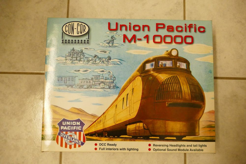 Con-Cor H0: M-10000 Streamliner Union Pacific (Neu und originalverpackt) in Niederhasli für CHF ...