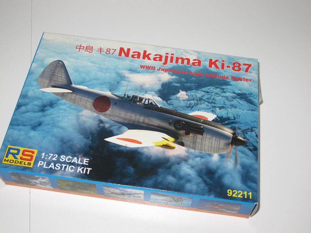 1/72 RSmodels Nakajima Ki-87 (Neu und originalverpackt) in Oberdorf BL ...