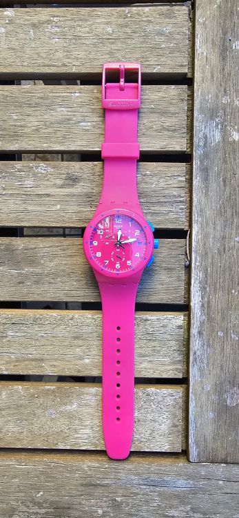 Swatch Watch Chrono Pink Frame-SUSR401 | Kaufen auf Ricardo