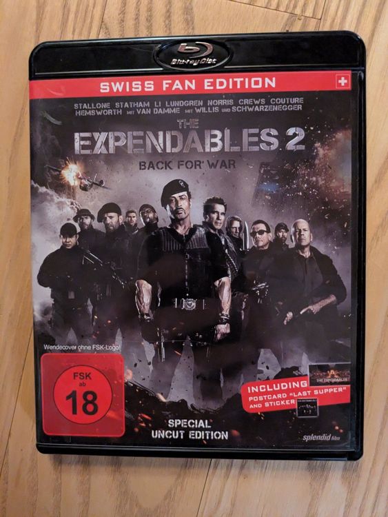The Expendables 2 - Swiss Fan Edition - Blu-ray 🎬 (Gebraucht) in ...
