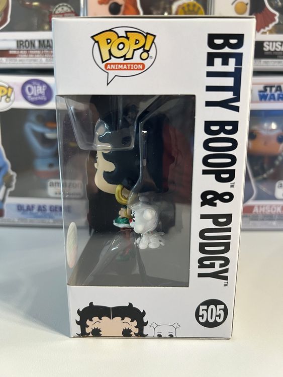 Funko POP! Betty Boop Elf Betty Boop & Pudgy Edition Limitée (Neu und ...