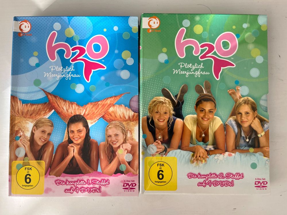 H2O plötzlich Meerjungfrauen - 1 & 2 Staffel DVD 📀 (Neu (gemäss Beschreibung)) in Sierre für CHF ...