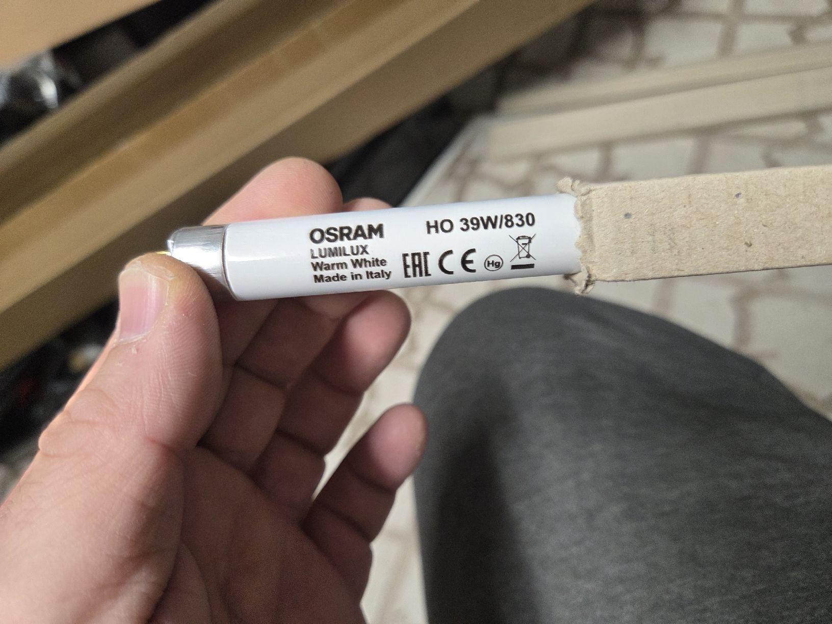 Osram Lumilux HO 39W/830 T5 Warm White Leuchtstoffröhre (Neu und ...