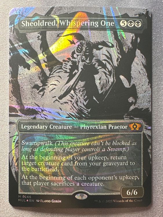 Sheoldred, Whispering One HALO FOIL Variant 0146 | Kaufen auf Ricardo
