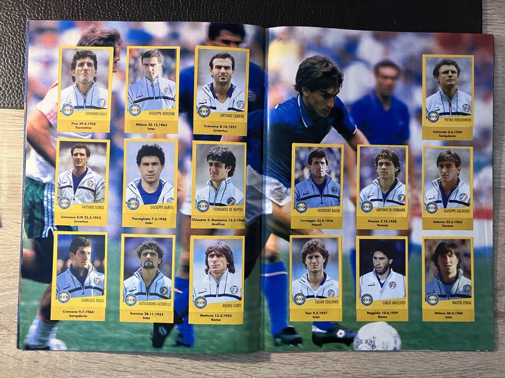 Merlin Album WM IP Azzurri Italien 100% komplett (Neu (gemäss ...