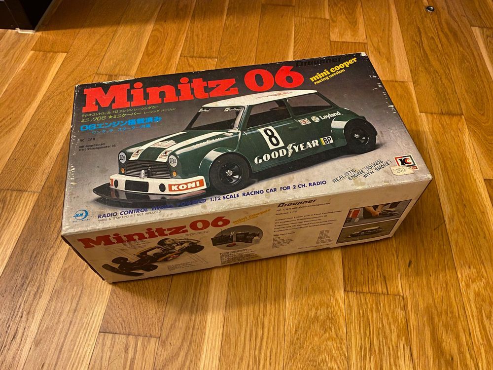 Graupner Mini Cooper Minitz 06, Verbrenner, 1/12, Rarität (Gebraucht ...