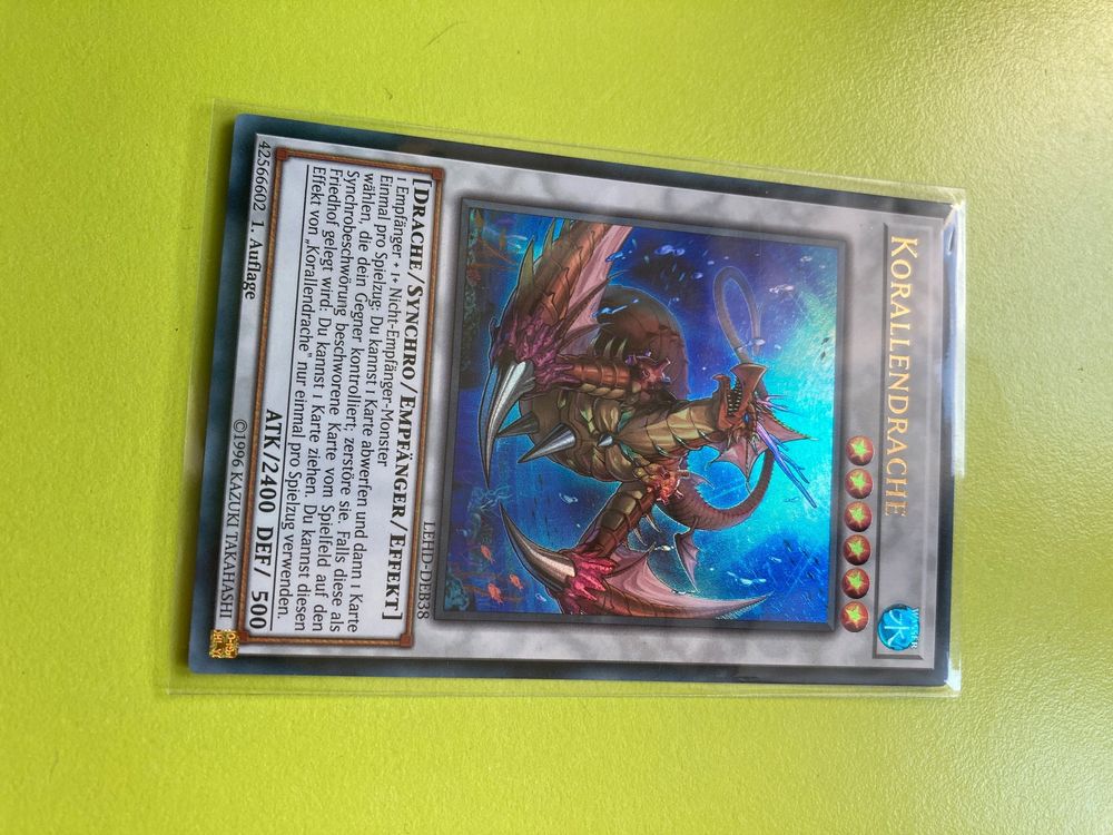 Carta yugioh korallendrache | Kaufen auf Ricardo