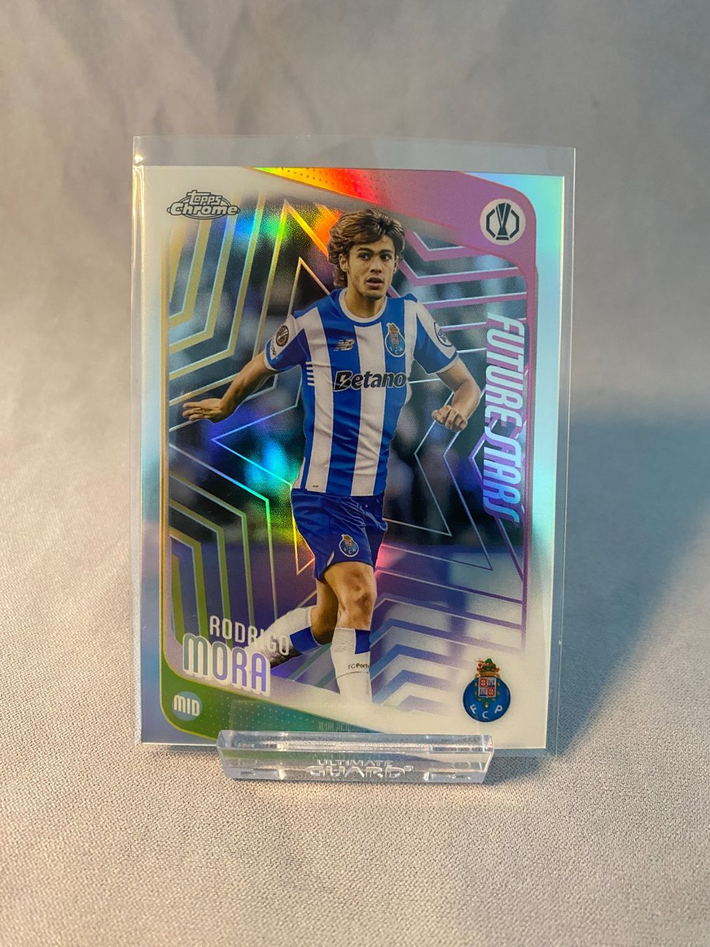 2025/26 Topps UCC Chrome Rodrigo Mora Future Stars FC Porto (Neu ...
