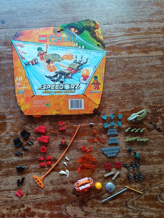 Lego 70150 CHIMA Speedorz "Flaming Claws" | Kaufen auf Ricardo
