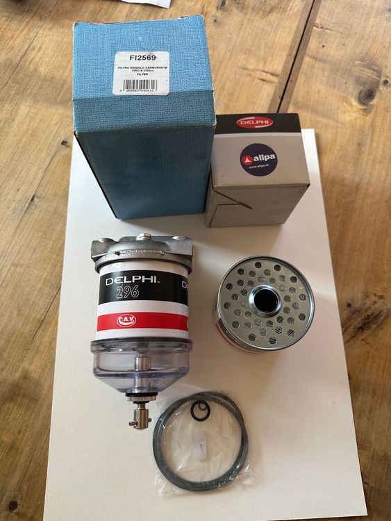 DELPHI FILTER MIT WASSERABSCHEIDER + ersatz Kartusche (Neu und originalverpackt) in Bassersdorf ...
