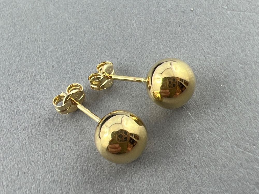 Ohrstecker 750 Gold | Kaufen auf Ricardo