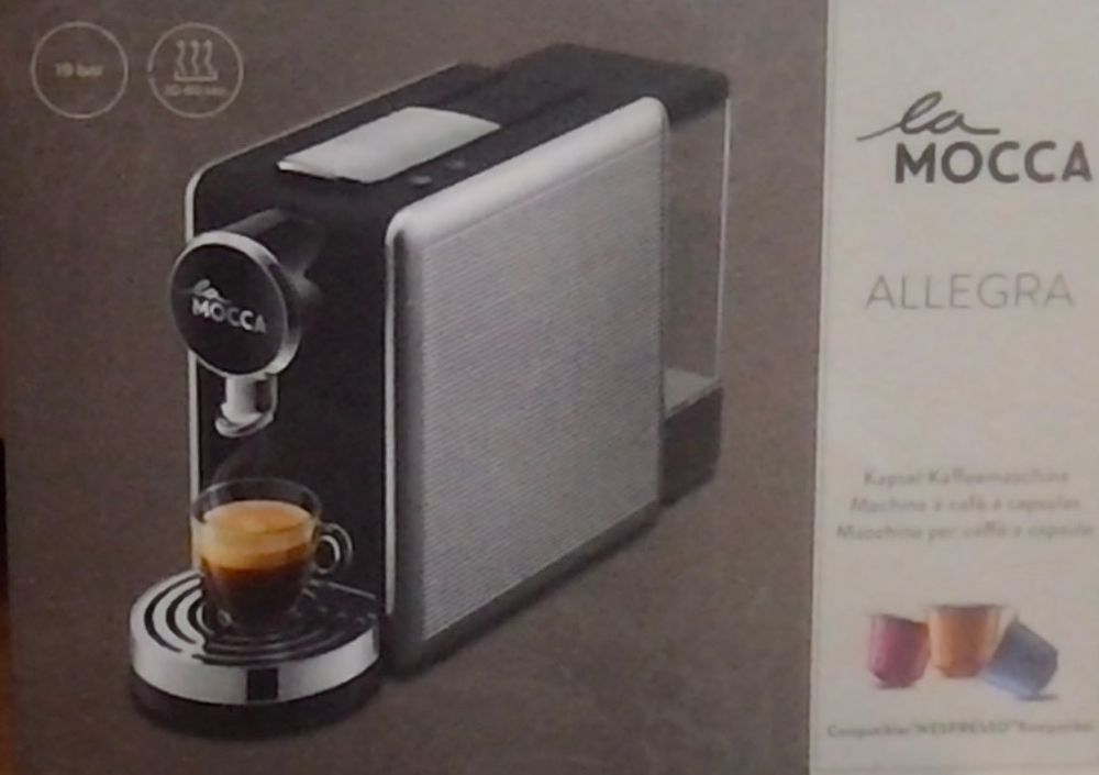 La MOCCA ALLEGRA Machine à café à capsules (Neu und originalverpackt ...