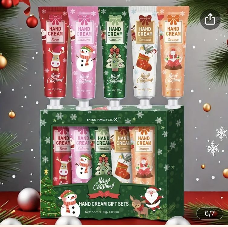 Miss factor X - hand cream á set 5x30g (Neu und originalverpackt) in ...