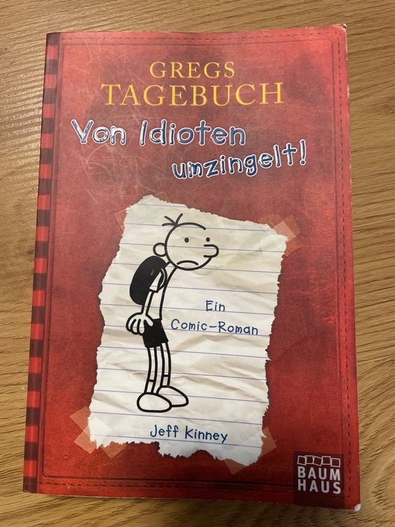 Gregs Tagebuch 4: Von Idioten umzingelt! Comic-Roman top (Gebraucht) in ...