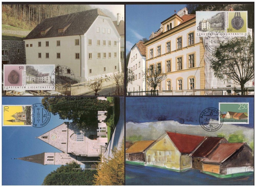MAXIMUMKARTEN LIECHTENSTEIN 2003 (Gebraucht) in Dübendorf für CHF 10.1 – mit Lieferung auf ...