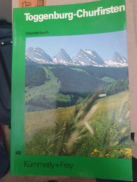 Toggenburg-Churfirsten" 1. Auflage 1985 Wanderbuch | Kaufen auf Ricardo