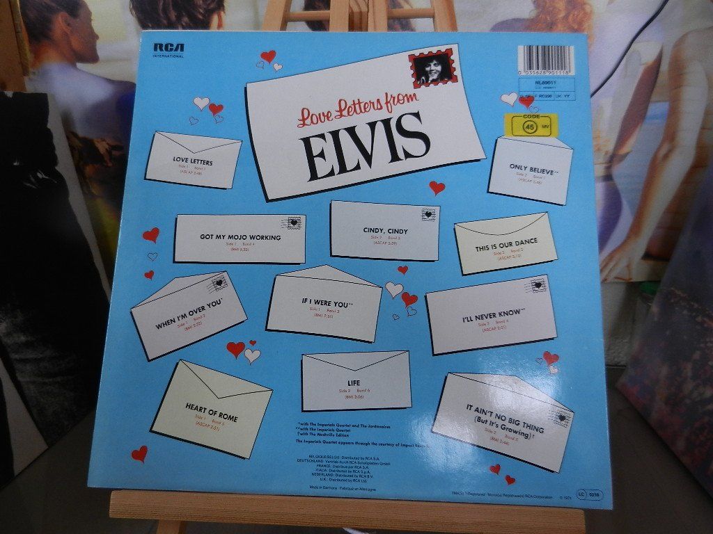 Elvis Love Letters 1971 GB`*VG++ NM selten (Gebraucht) in Truttikon für ...